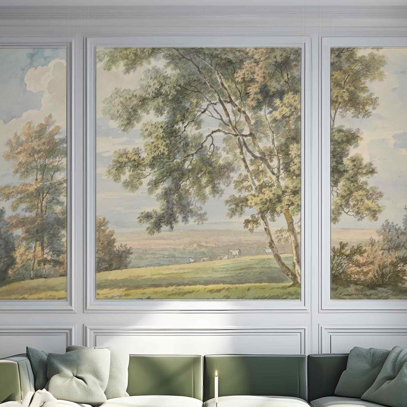 Animal Wallpaper Panels - Etsy