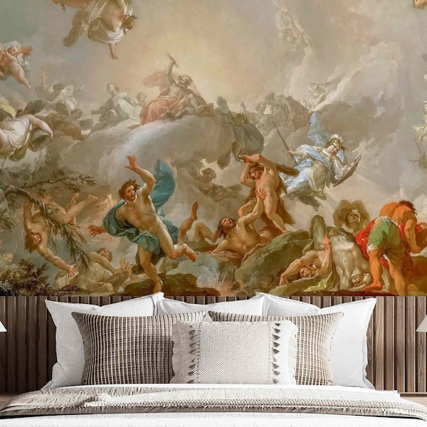 Fresco Wallpaper - Etsy