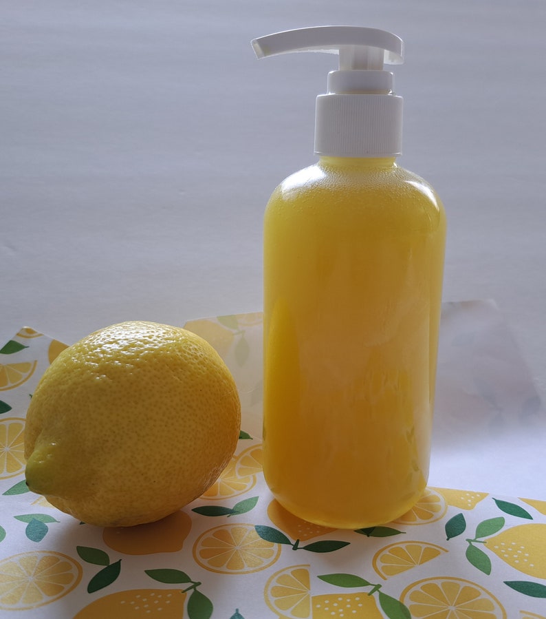 Lemon Body Wash - Etsy