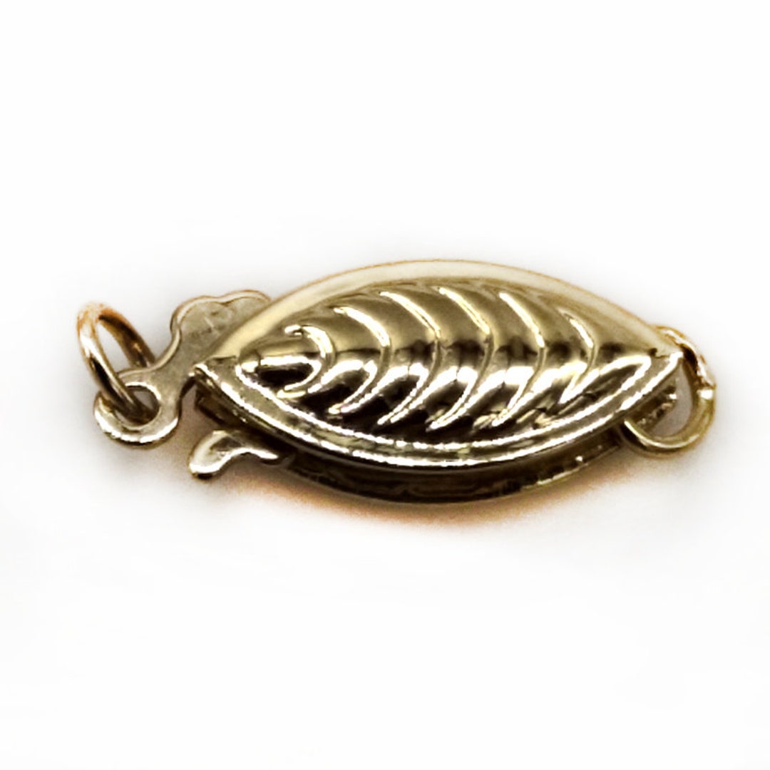6x12mm 14 K Yellow Gold Fish Shape Jewelry Clasp - Etsy