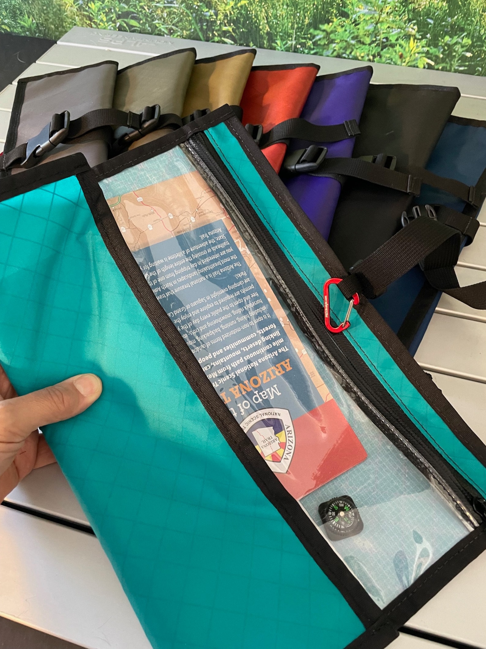 Backpackers Map / Document Roll (ECOPAK®) - Etsy