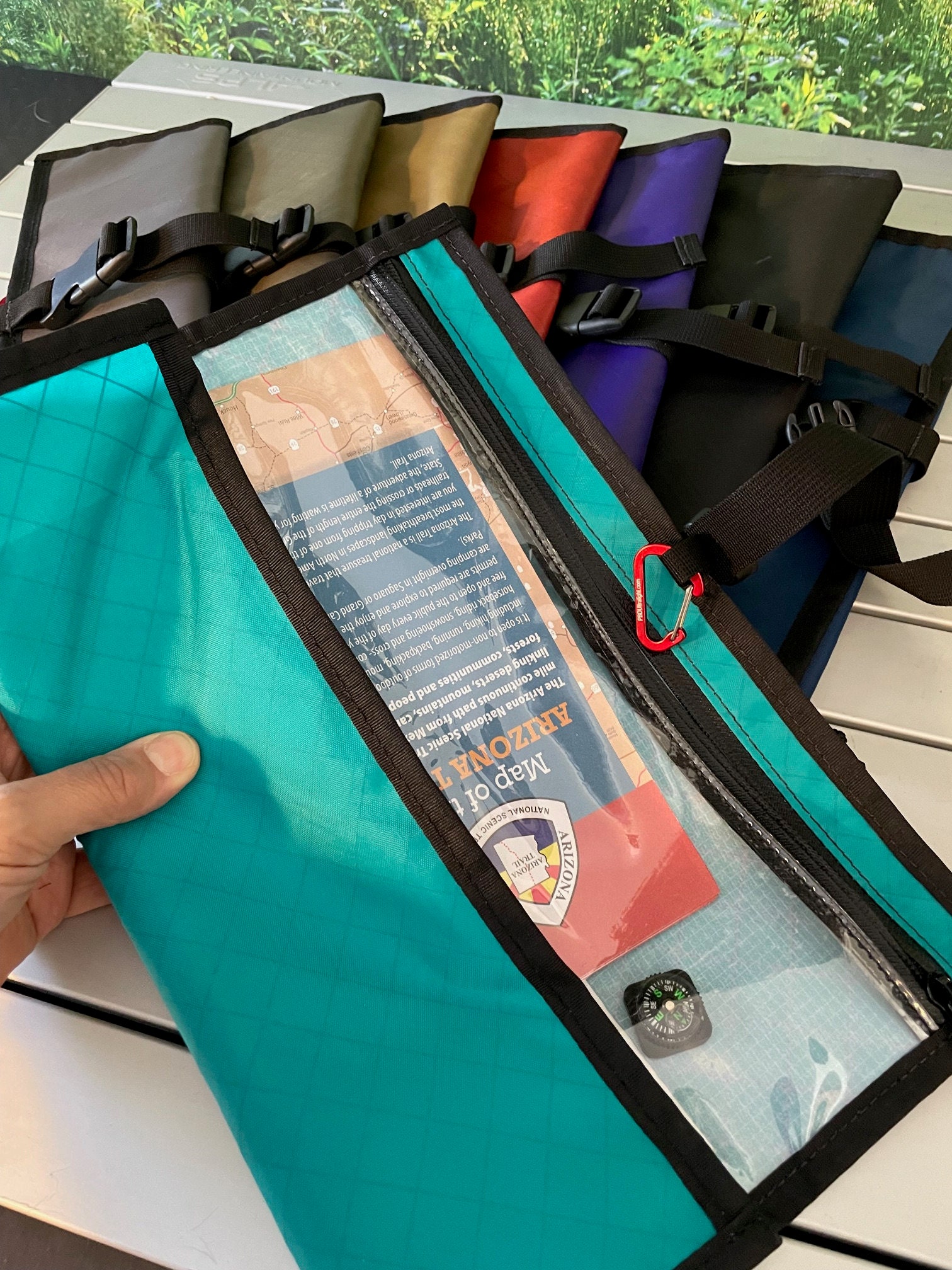 Backpackers Map / Document Roll (ECOPAK®) - Etsy