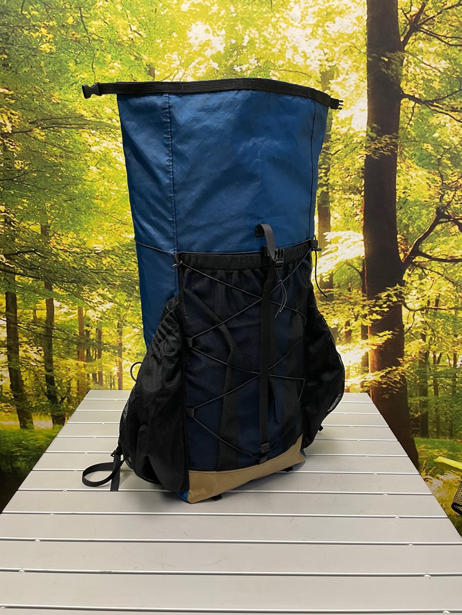 PBD SOOLITE25 Mini Frameless Ultralight Hiking Backpack ECOPAK Blue - Etsy