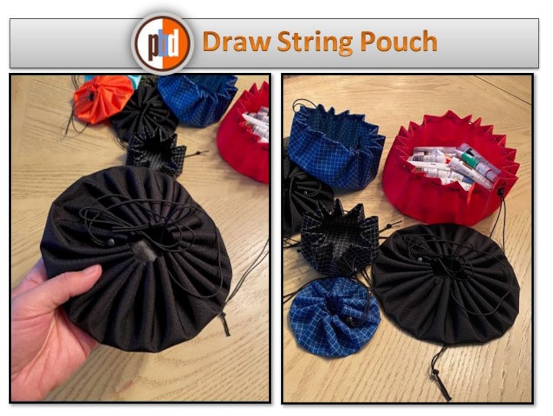 Draw String Pouches (aka Tinder Pouch) - Etsy