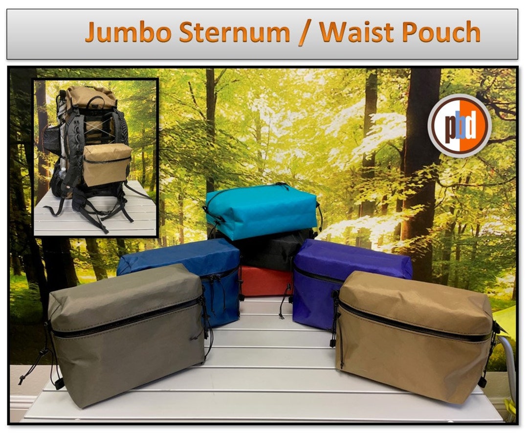 Jumbo STERNUM Pouch (dyneema® & ECOPAK ) - Etsy