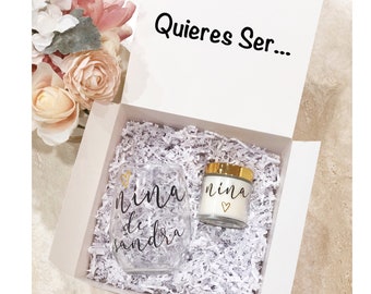 Madrina Gift Box Set Quieres Ser Mi Custom Madrina Proposal | Etsy