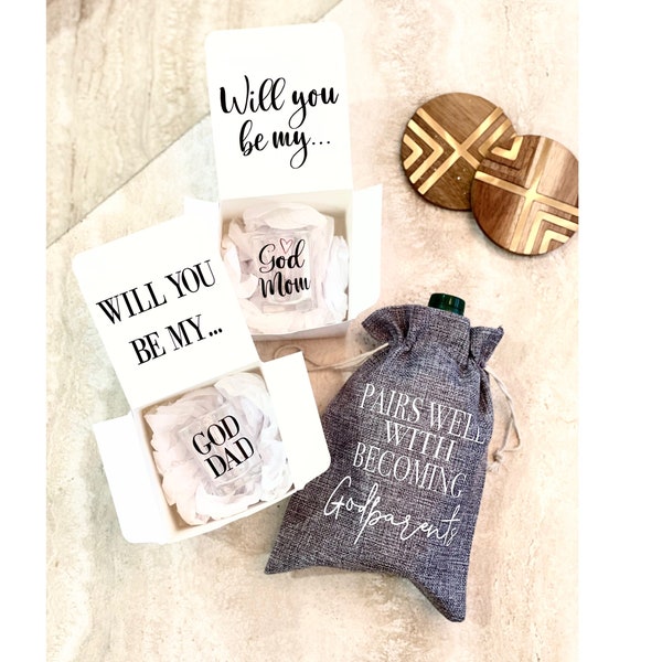 God Mom Proposal Box - Etsy