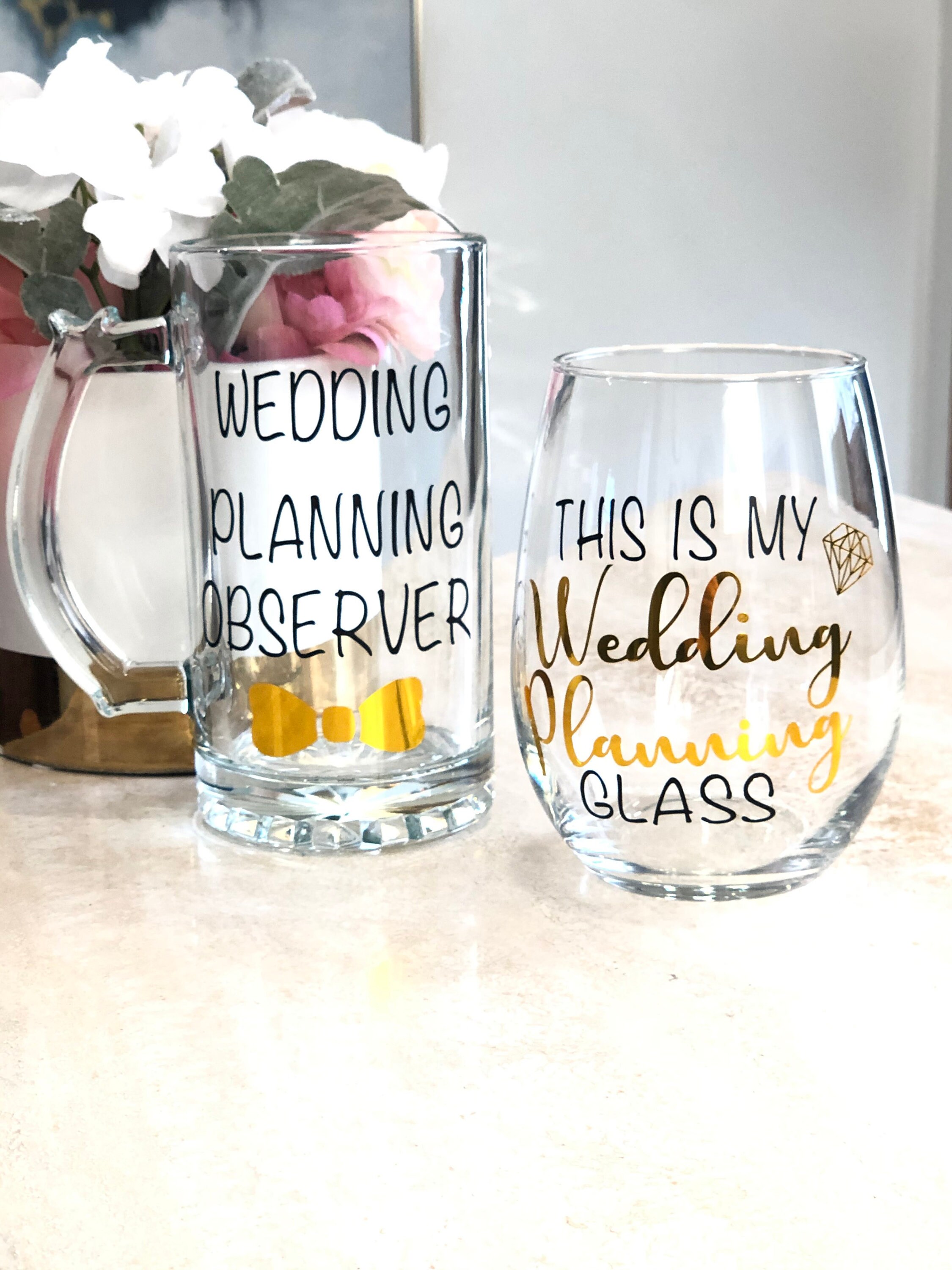 Bride and Groom Gift Set Couples Gift Wedding Planning Gift | Etsy