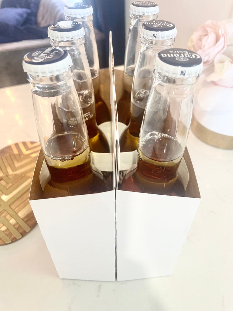 Godfather Beer Mug & Six Pack Craft Cardboard Beer Caddy Proposal, Chug ...