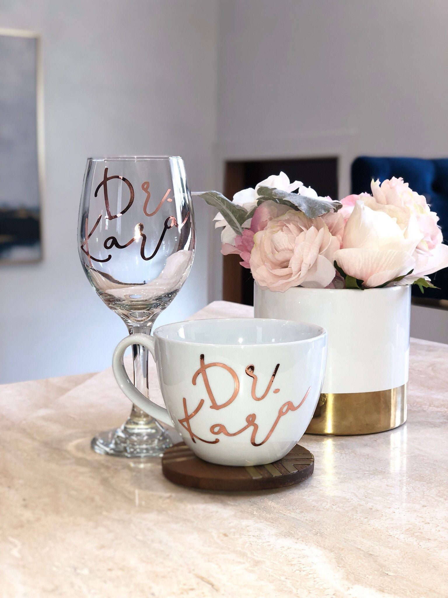 Dr. Gift Set Personalized Round Mug Custom Coffee Mug Dr. - Etsy