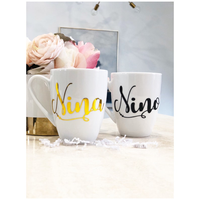 Nino and Nina Mug Gift Set Regalo Para Padrinos Ninos - Etsy