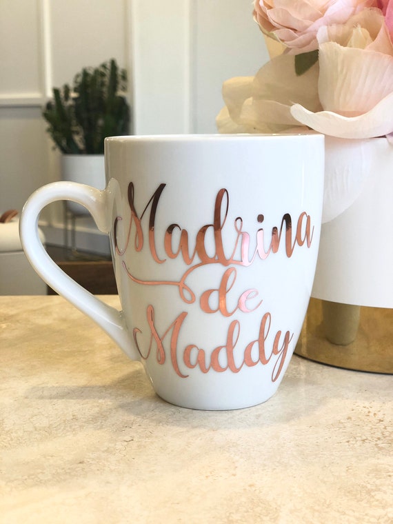 Personalized Madrina Mug Custom Coffee Mug Best Friend Gift | Etsy