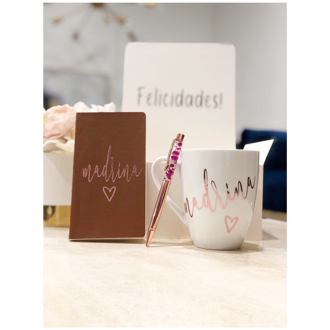 Madrina Gift Box Set, Will You Be, Custom Madrina Proposal Gift Set ...