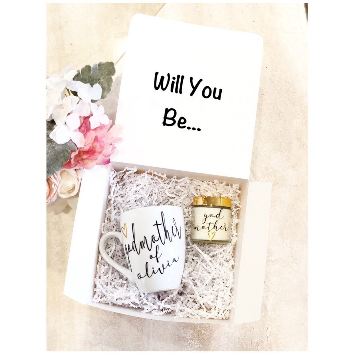 Personalized Godmother Gift Box Godmother Ideas Ideas God - Etsy