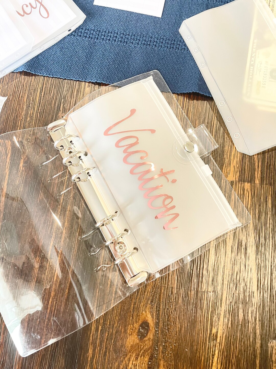 A6 Budget Binder System, Cash Envelopes System, Budget Book, Custom ...