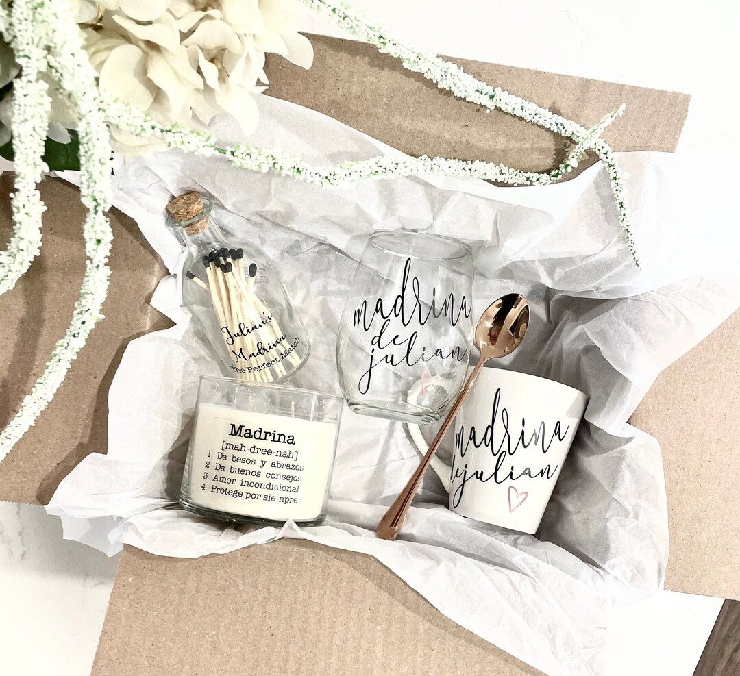 Ultimate Madrina Gift Box Godmother Gift Basket, Godmother Proposal ...