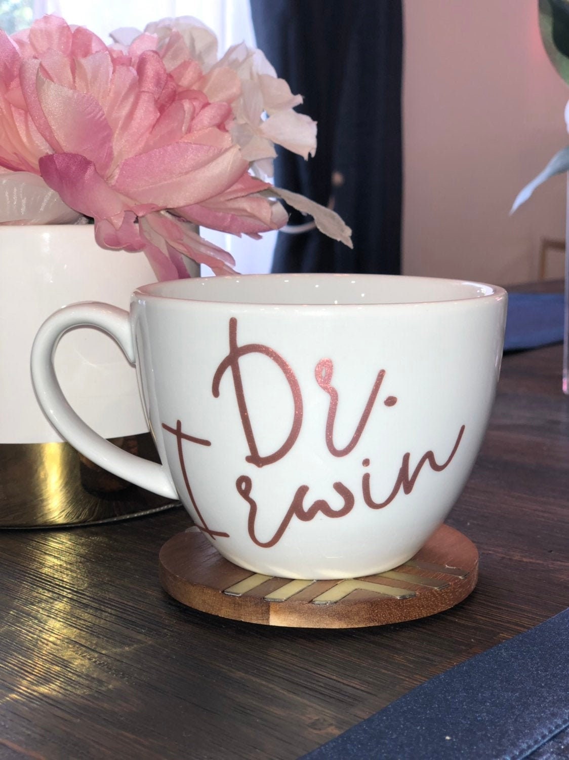 Dr. Gift Set Personalized Round Mug Custom Coffee Mug Dr. - Etsy