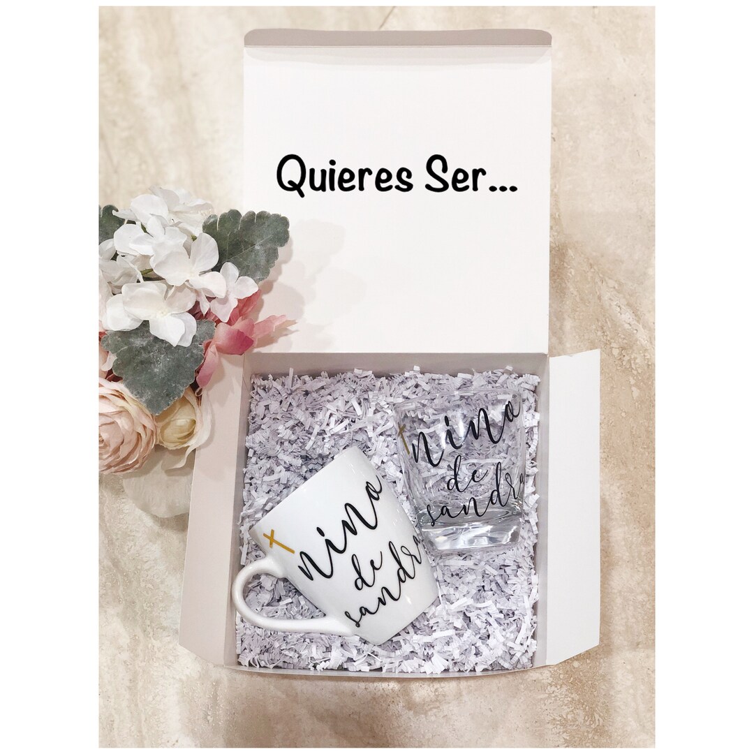 Nino Gift Set, Nino Mug and Whiskey Glass, Spanish Godfather Ideas ...