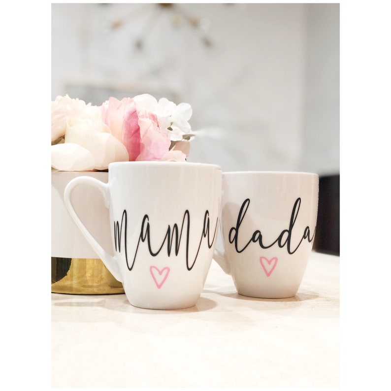 Mama & Dada Mug Box Set, Gift for Parents, New Parents Gift Set ...