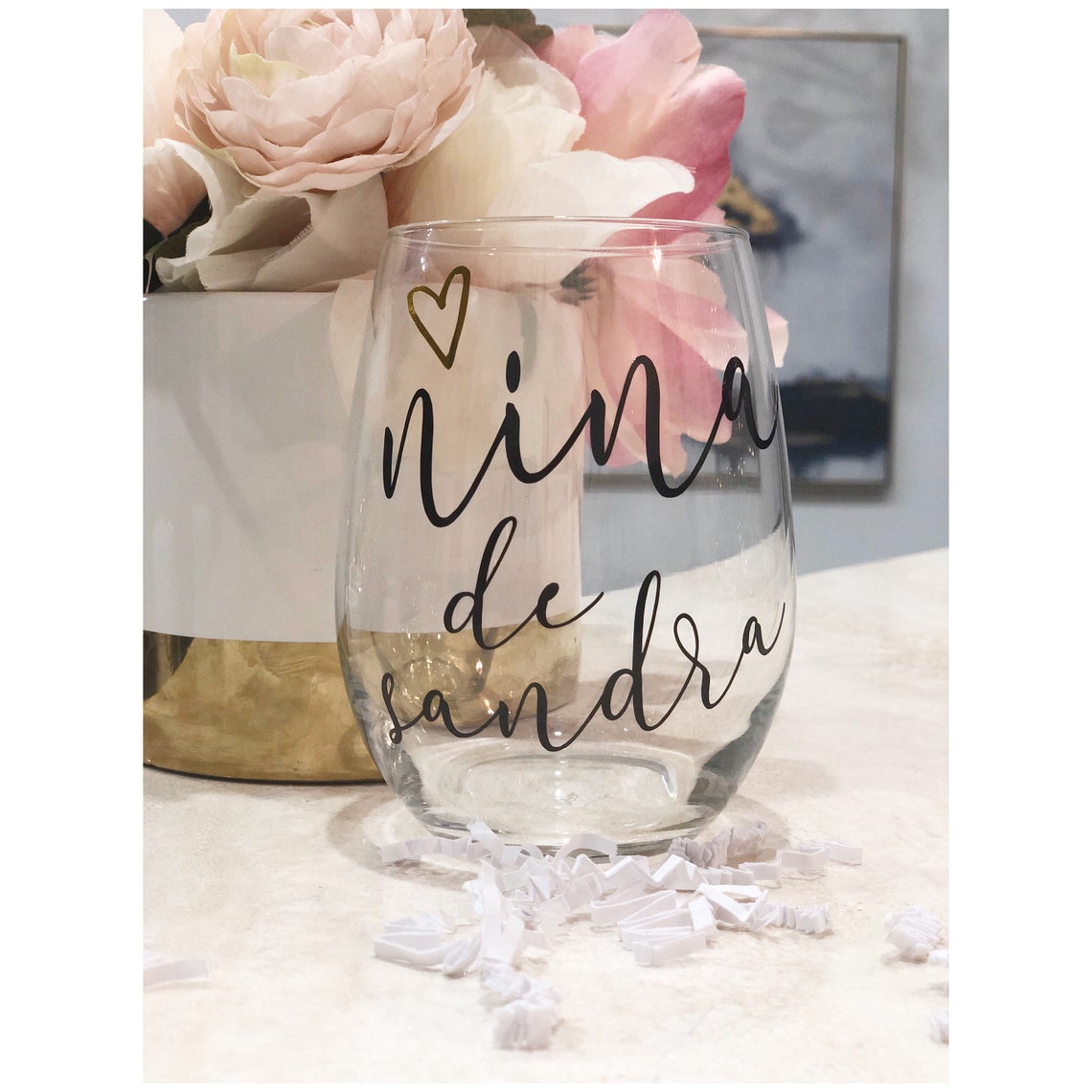 Nino and Nina Whiskey Wine Glass Set, Nino Nina Gift Ideas, Regalo Para ...