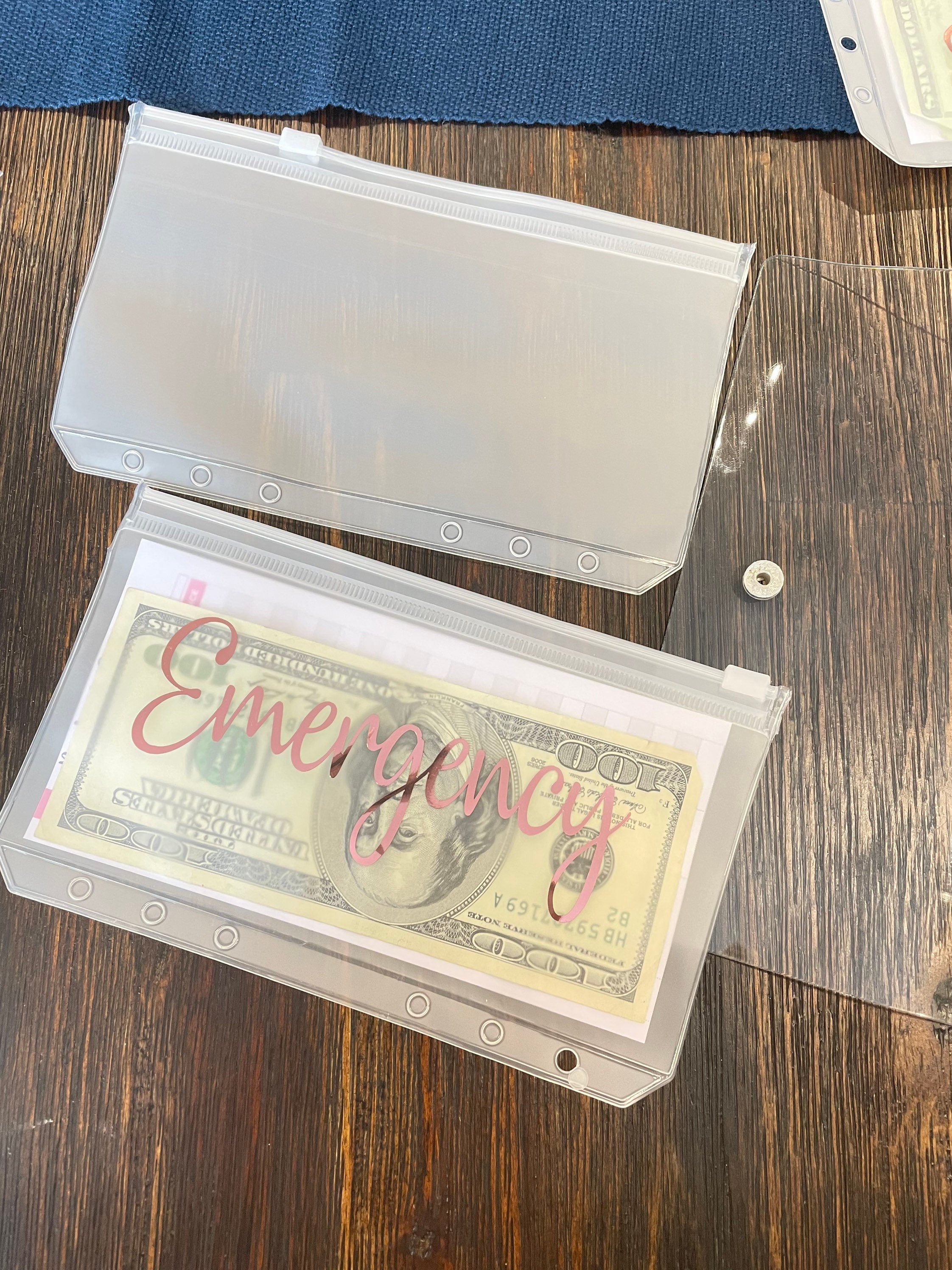 A6 Budget Money Binder Cash Envelopes Budget Binder Custom | Etsy