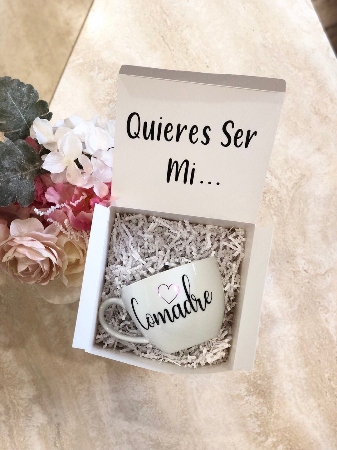Comadre Gift Set, Quieres Set Mi Comadre, Will You Be My Comadre ...