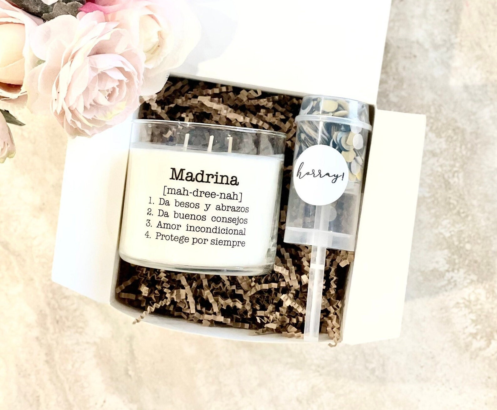 Madrina Candle Madrina Gift Madrina Proposal Gifts for - Etsy