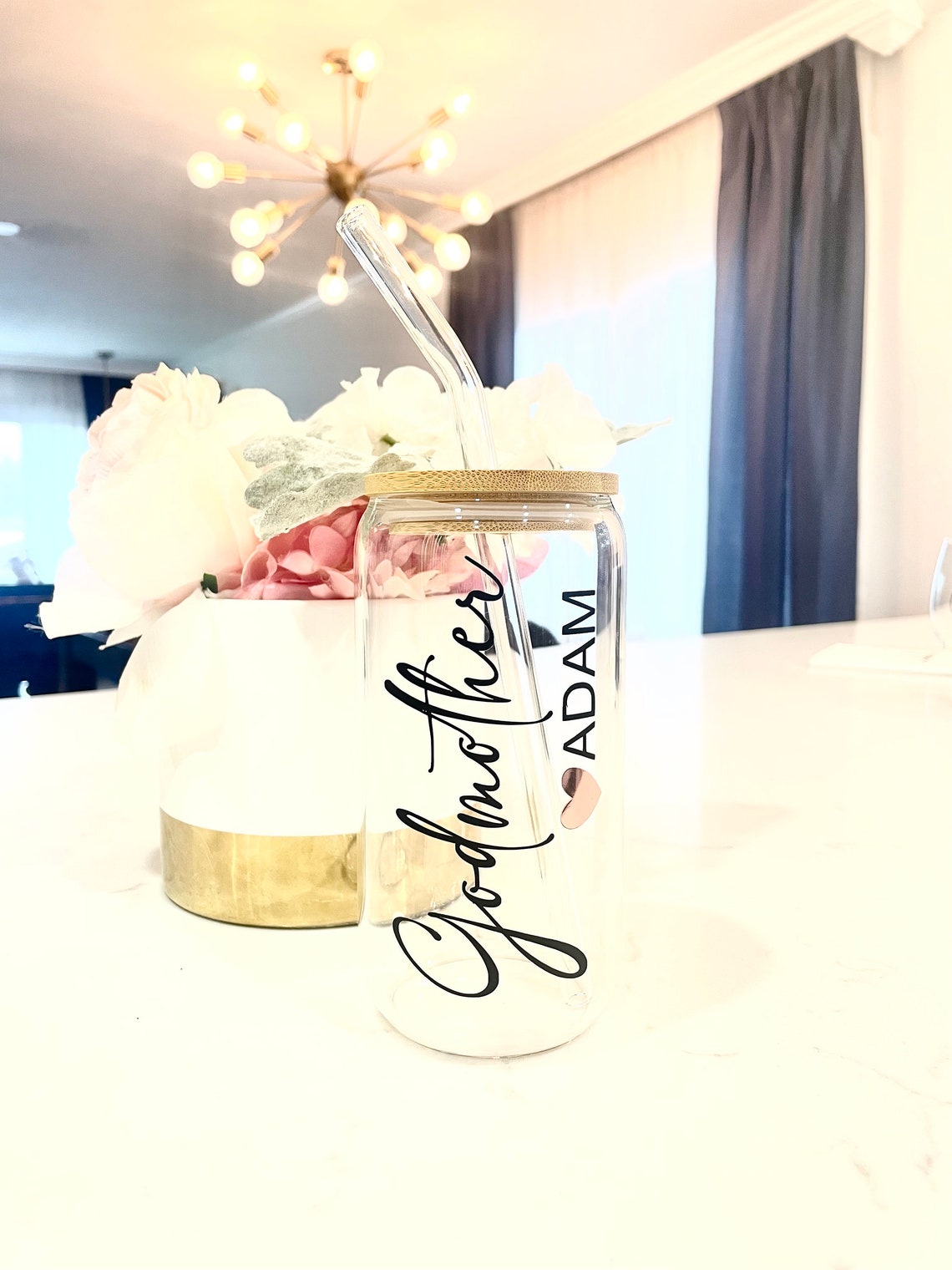 Godmother Bamboo Glass Proposal, Godmother Proposal Gifts for Godmother ...