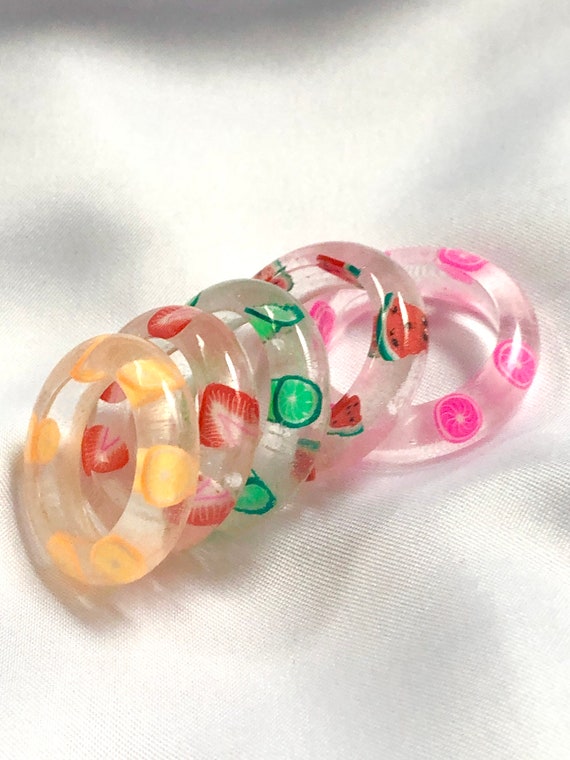 Custom Fruit Rings - Etsy