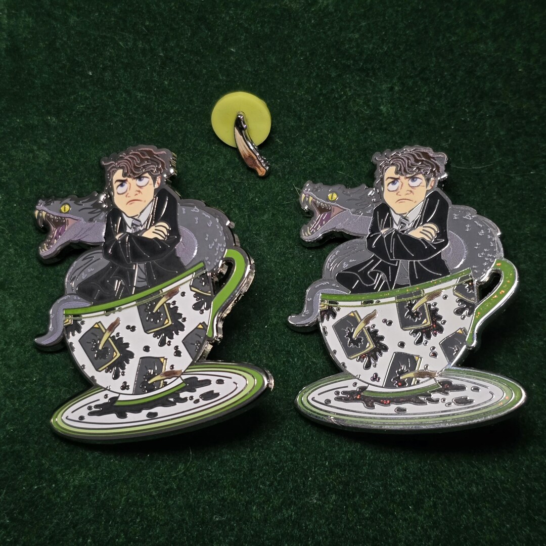 Young Villain Cup Pin OE and LE Glitter Variants Plus Optional Mini Pin ...