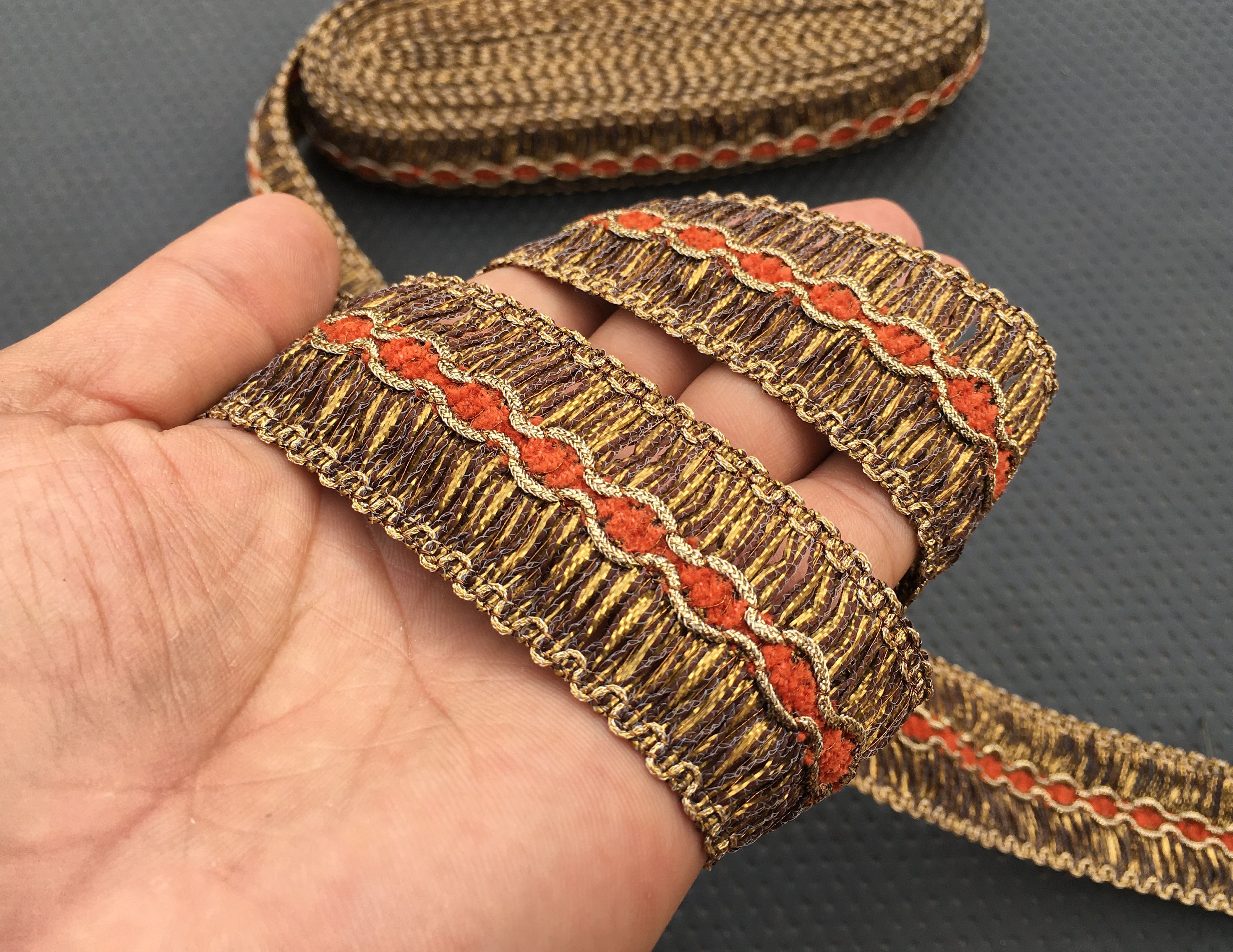 By Yard Beautiful Antique Woven Ribbon Lace Trim for Crafting,sewing ...