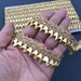 Beautiful Golden Fringe Ribbon Lace Trim for Crafting, Sewing Used in ...