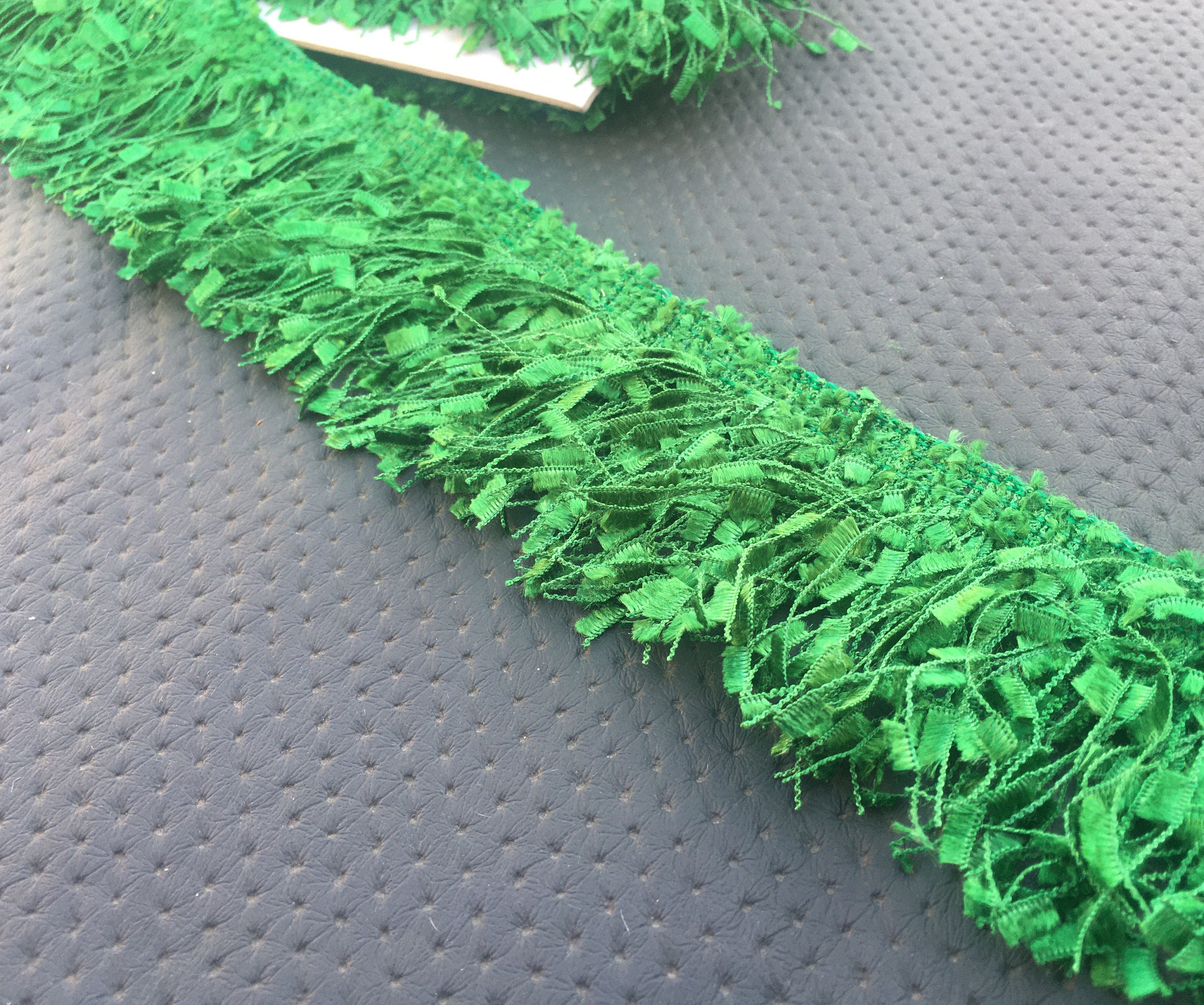 By Yard Green Color Leaf Style Fringe Ribbon Lace Trim for - Etsy