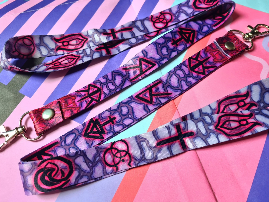 FEAR AND HUNGER - Sigils Lanyard - 45cm Length - Etsy
