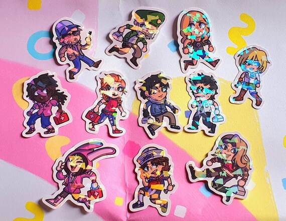 Survivors Dbd Small Holographic Foil Stickers | Etsy UK