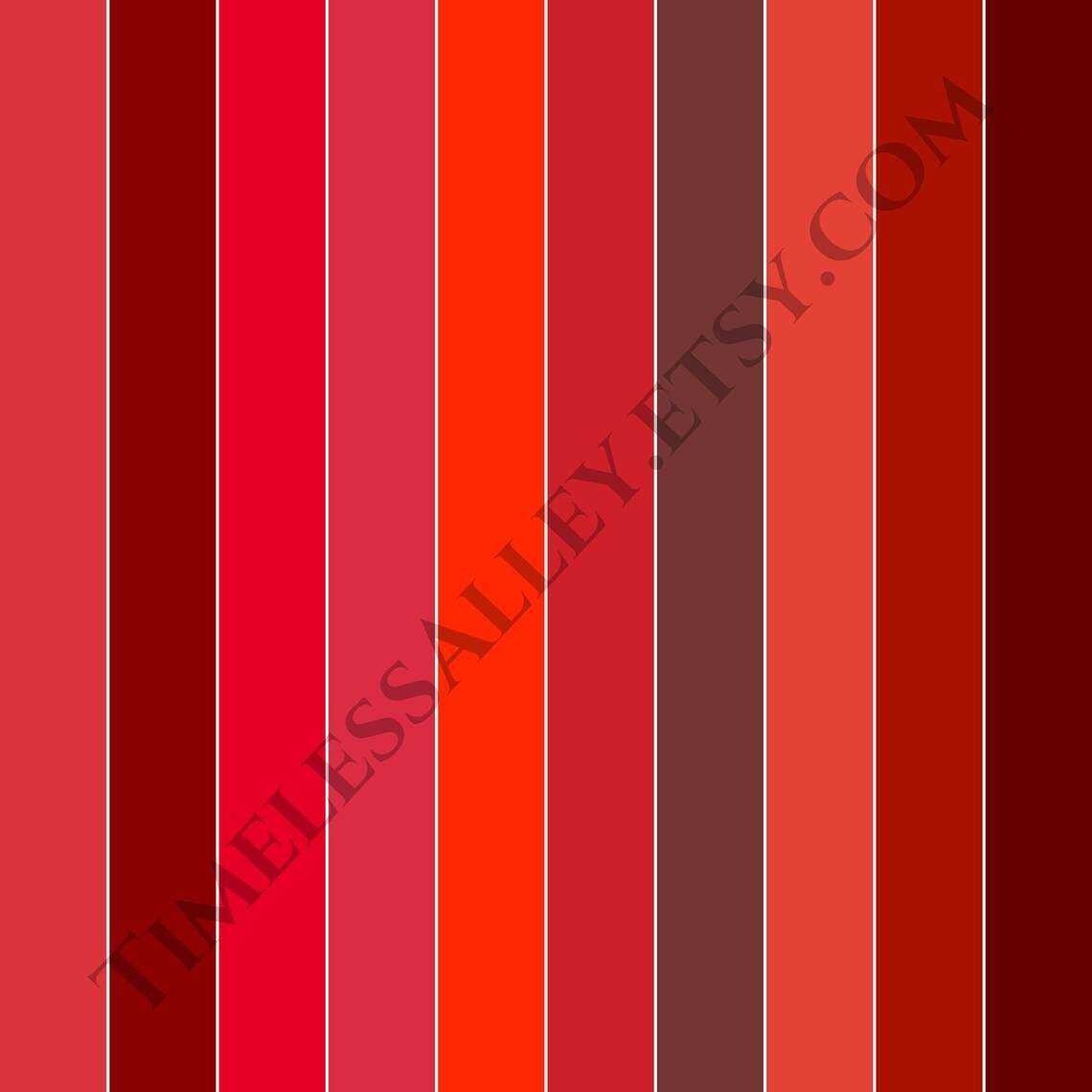 50 Shades of Red Digital Paper Pack / Scrapbook Papers / Printable ...
