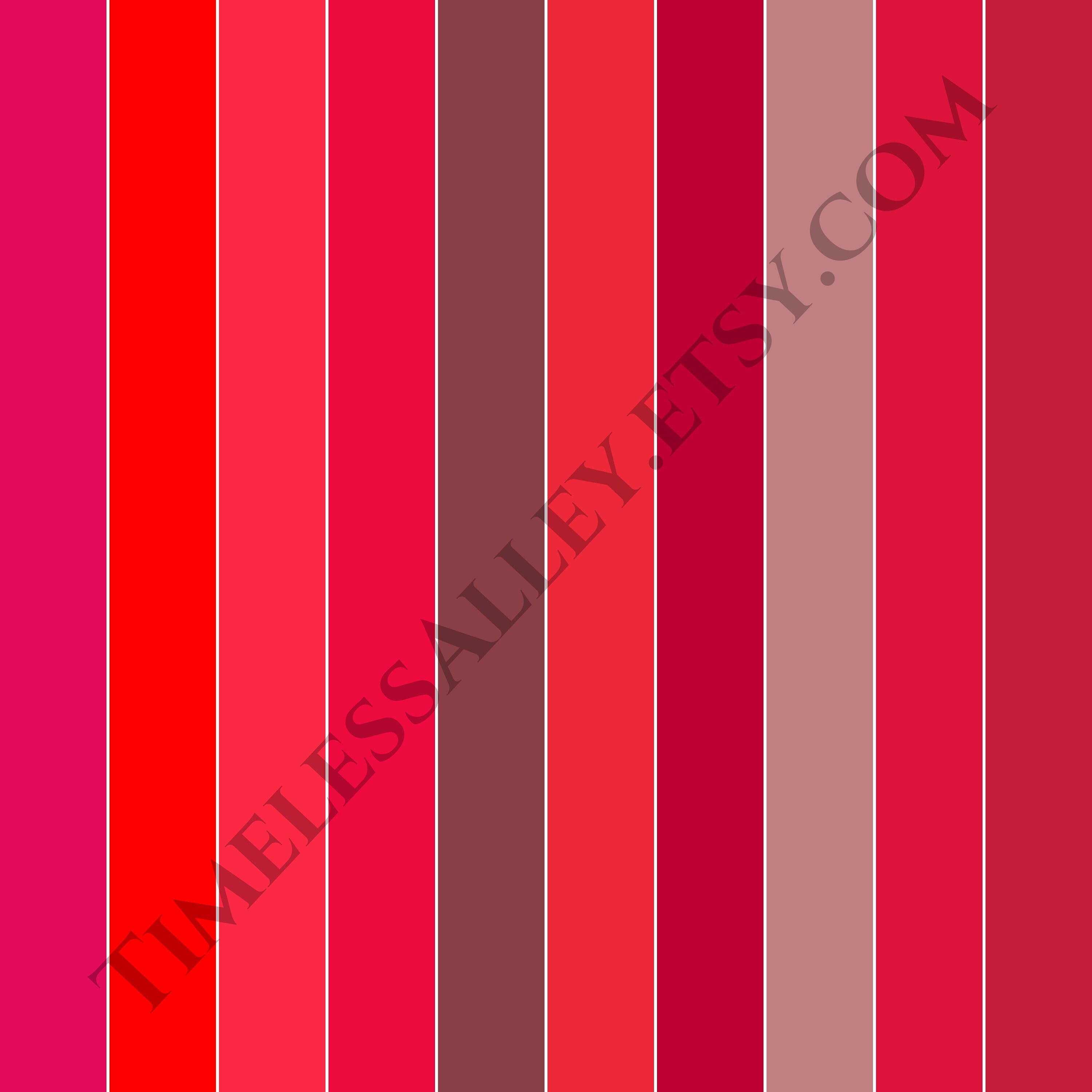 50 Shades of Red Digital Paper Pack / Scrapbook Papers / Printable ...
