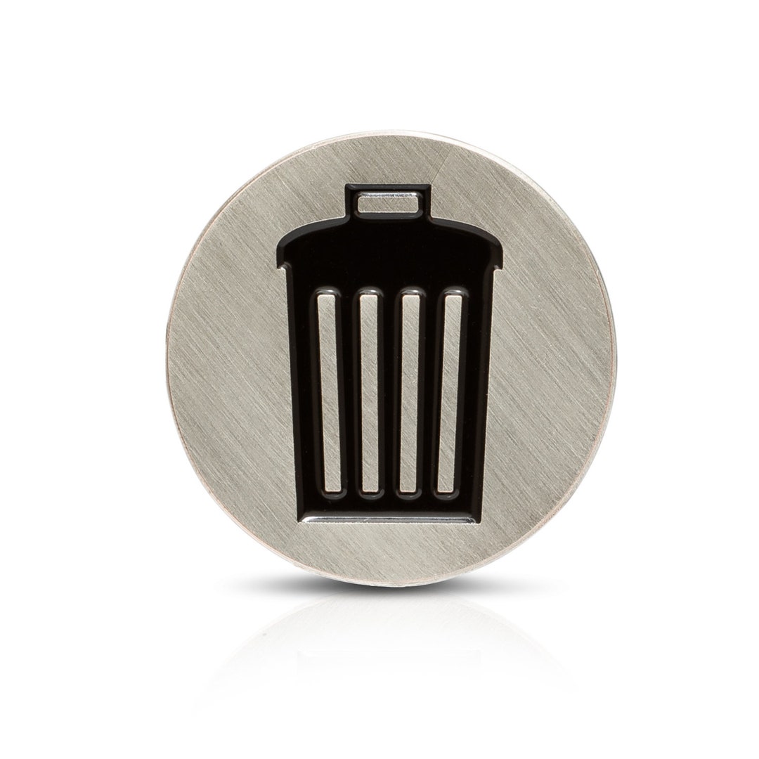Metal Trash Label | Kitchen Label | Vacation Rental | Office | Airbnb ...