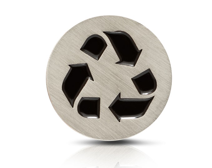 Tagdrops Metal Recycling Label - Etsy