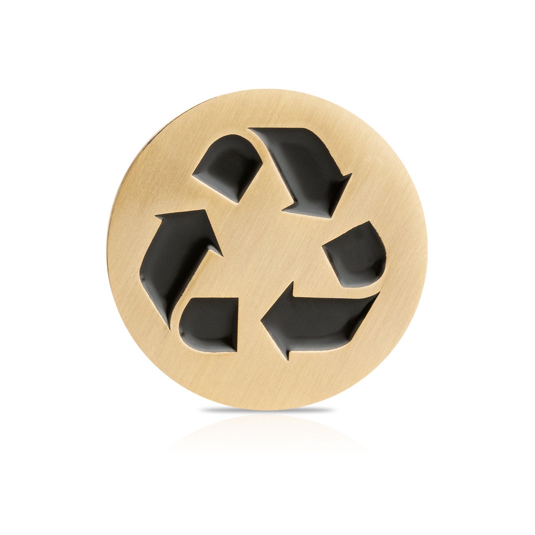 Tagdrops Metal Recycling Label - Etsy