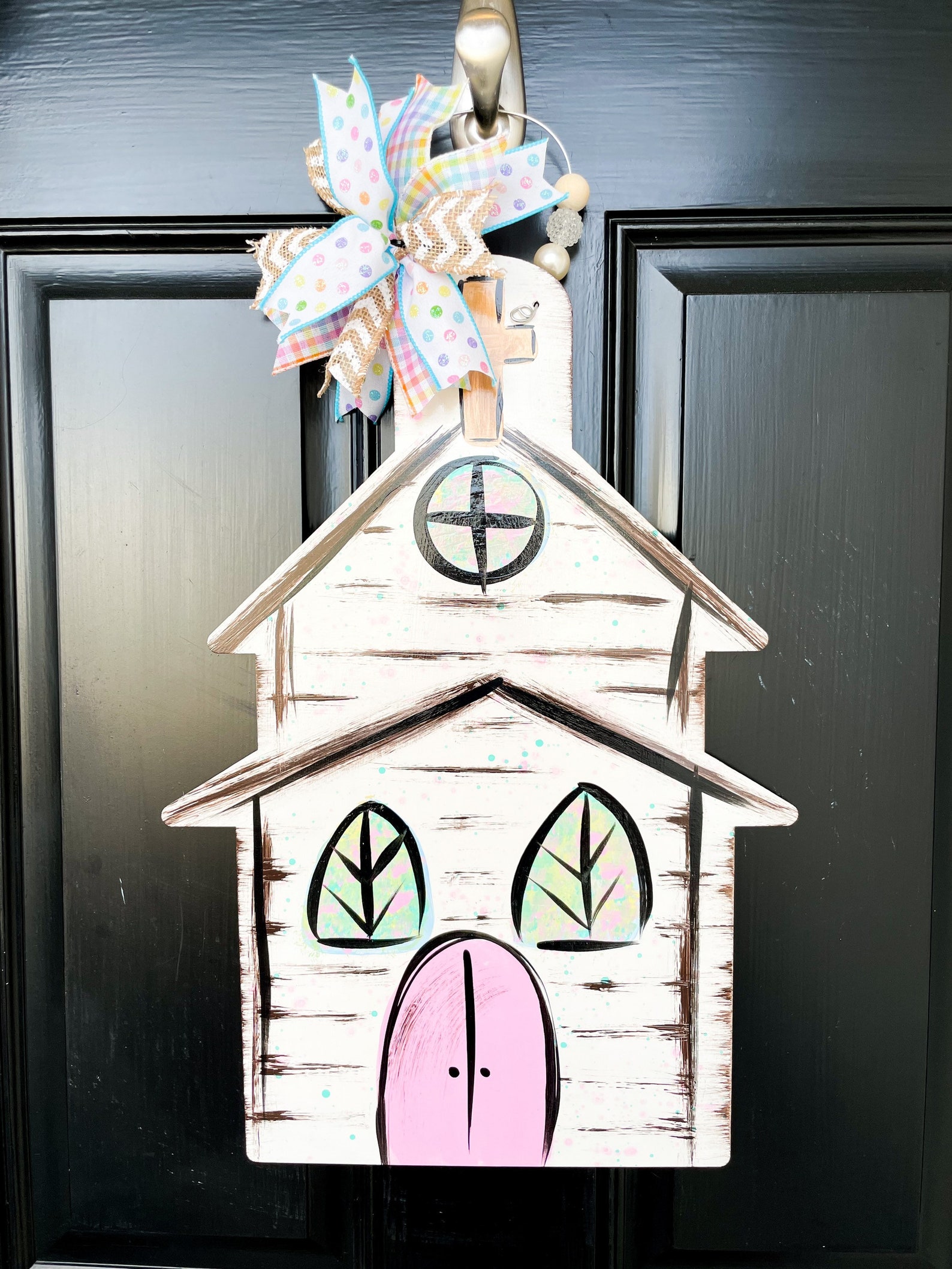 Easter Door Hanger Door Hanger Church Door Hanger Spring - Etsy