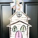 Easter Door Hanger Door Hanger Church Door Hanger Spring Door Hanger ...