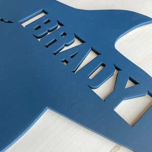 Shark Sign - Kids Name Sign - Shark - Kids Room - Playroom Sign ...