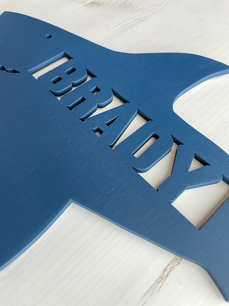 Shark Sign - Kids Name Sign - Shark - Kids Room - Playroom Sign ...