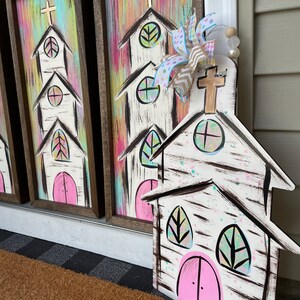 Easter Door Hanger | Door Hanger | Church Door Hanger | Spring Door ...