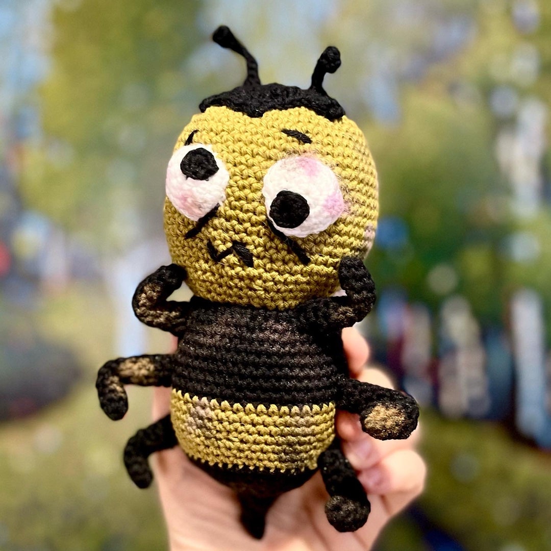 Zombee Zombie Creepy Cute Bee Halloween Crochet Toy Pattern - Etsy