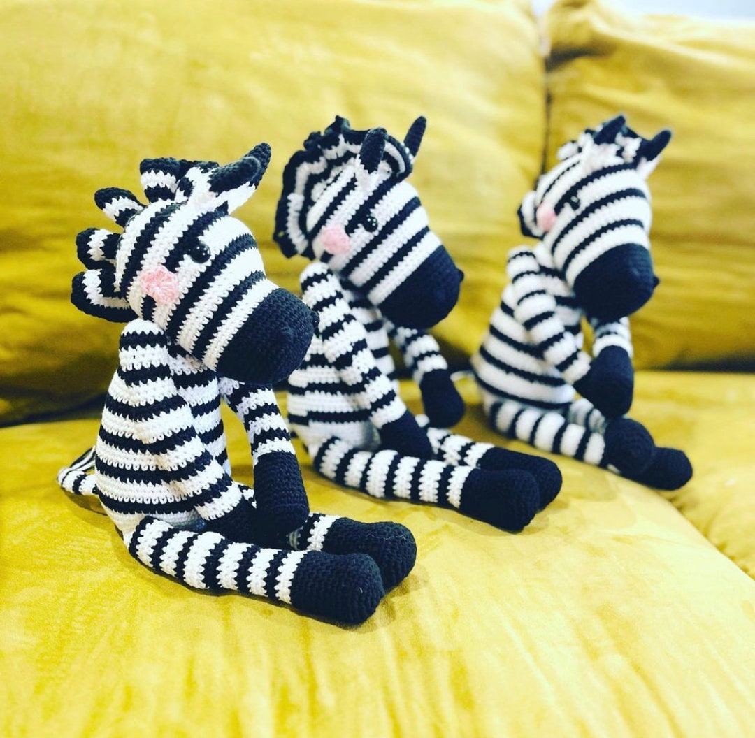Zany Zen Zebra Black and White Striped Horse Pony Safari Zoo Animal ...