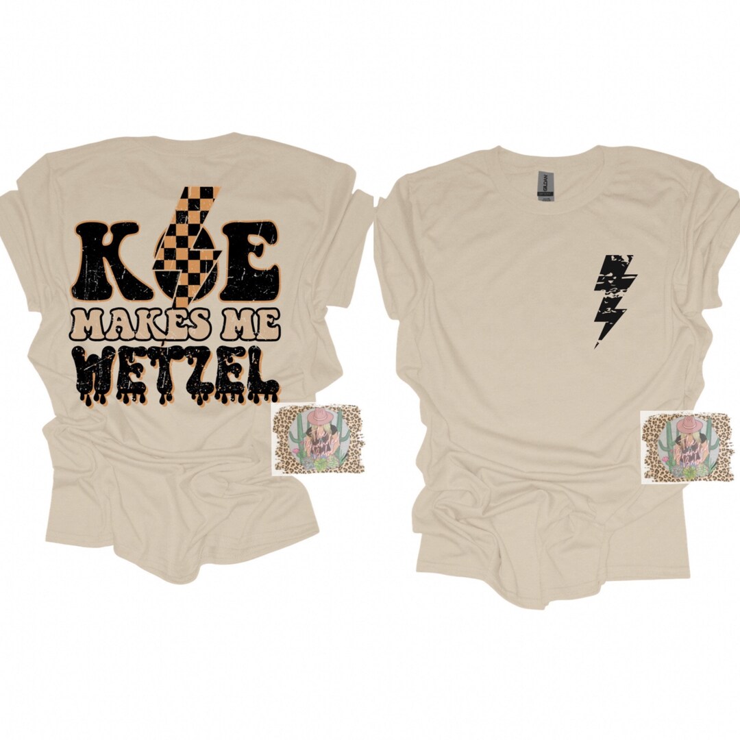 Koe Makes Me Wetzel Graphic Tee - Etsy
