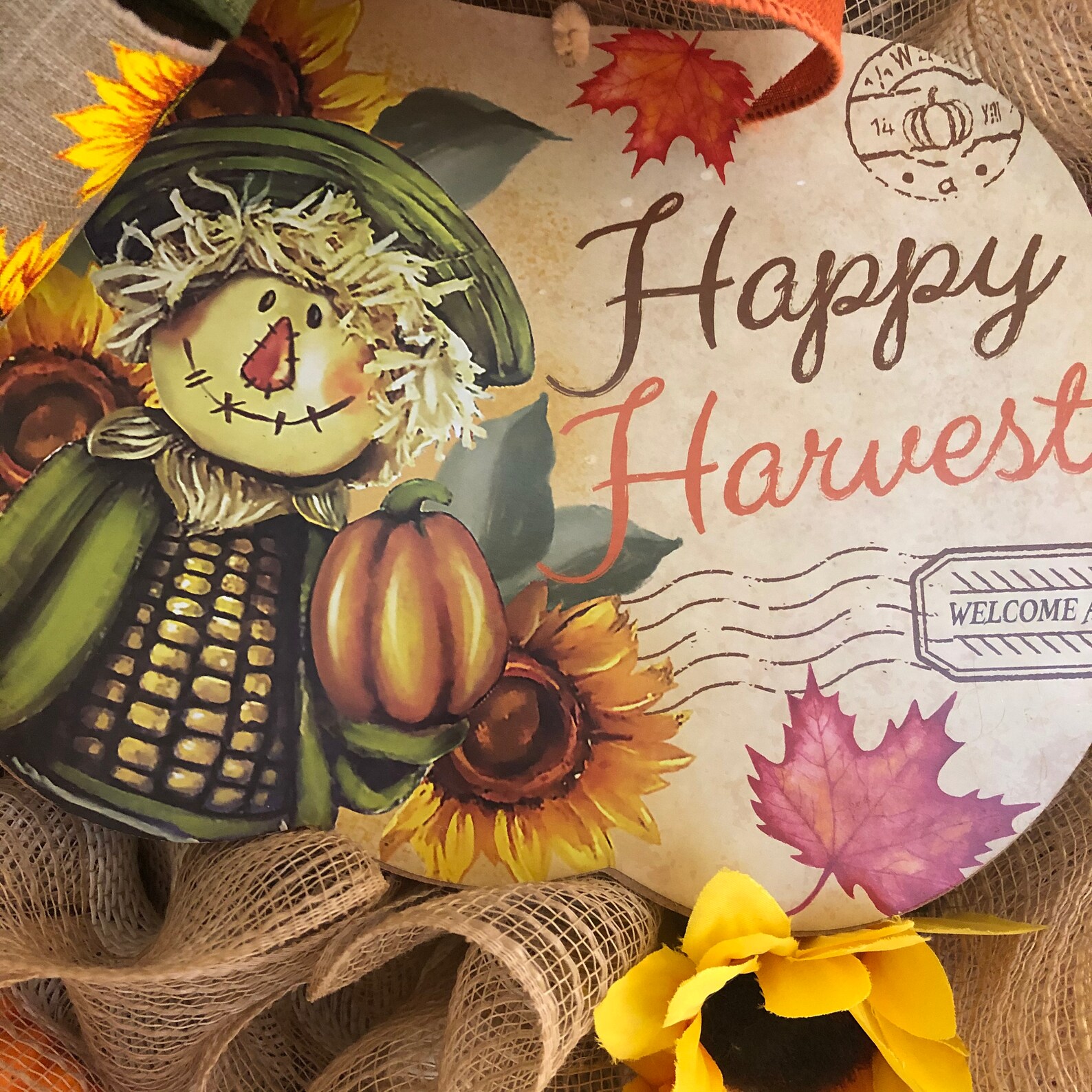 Fall Harvestpumpkins and Sunflowersscarecrowcountry Fall - Etsy
