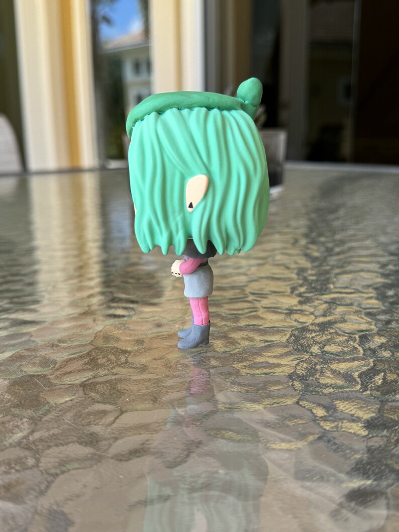 Custom Amity Figure (green Hair) - Etsy